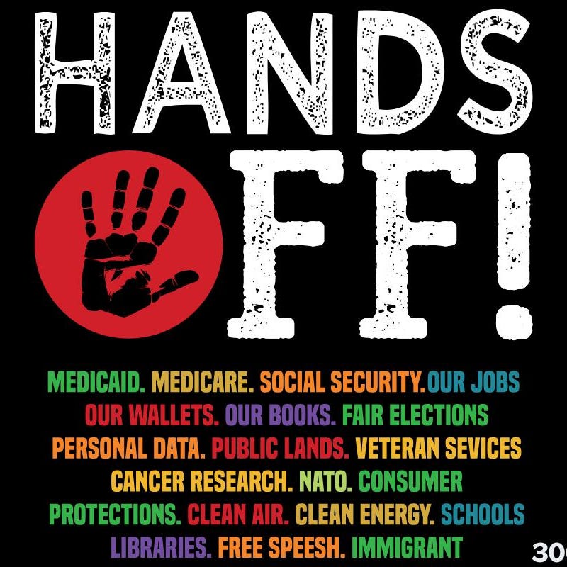 Hands off Protest Signs - Etsy