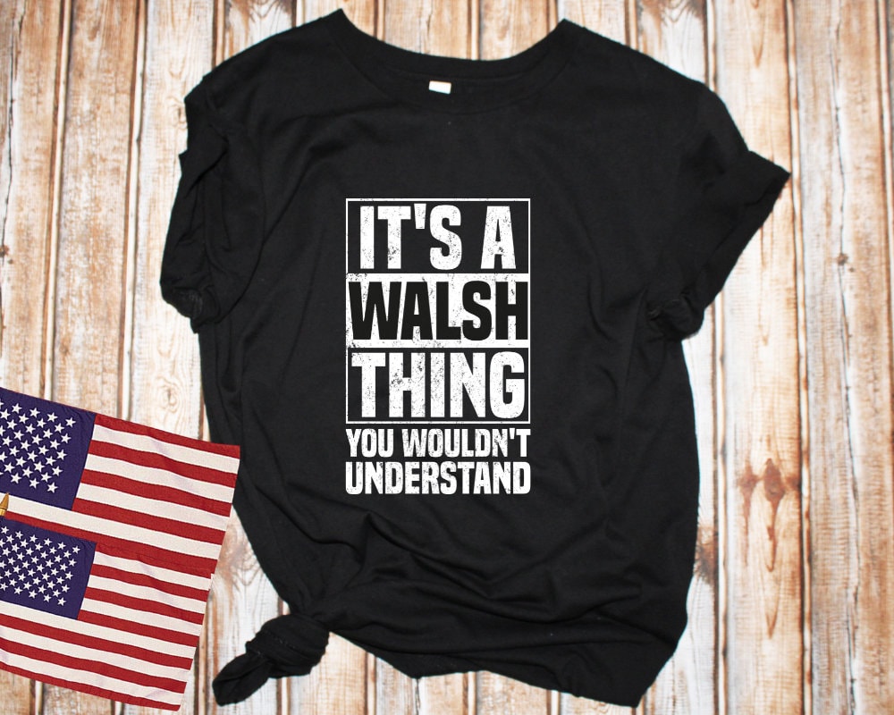 It's a Walsh Thing SVG Design: Family Sign Print (digital Download) - Etsy