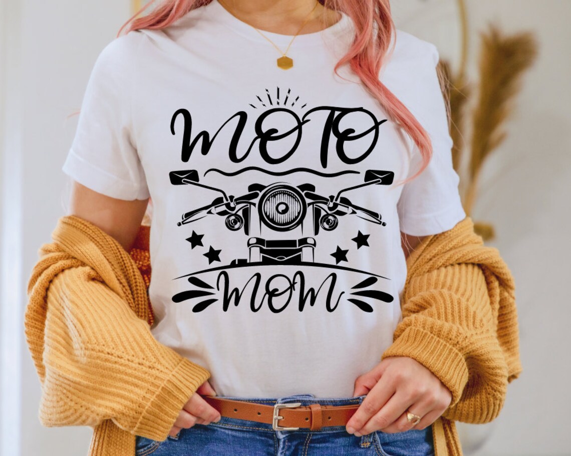 Moto Mom Svg motorcycle Svg Funny Motorcycle Design Svg - Etsy