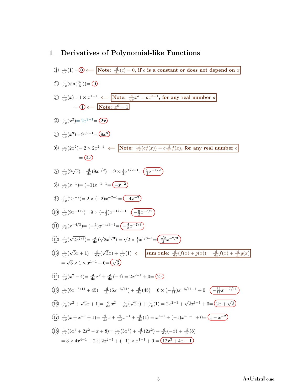 Mathematics/learning Material/practicing/integral/derivative/high ...