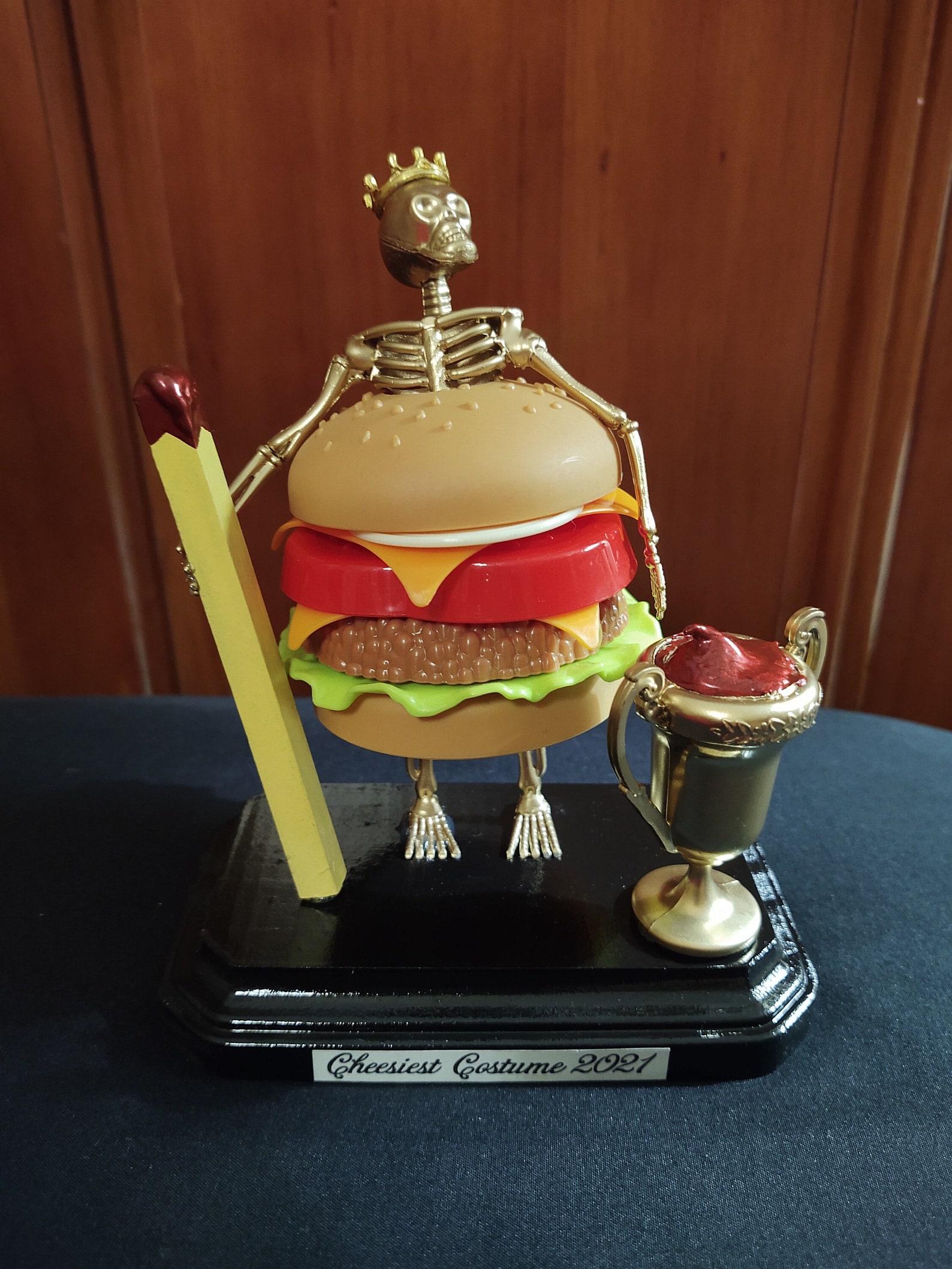Cheesiest Costume Trophy - Etsy