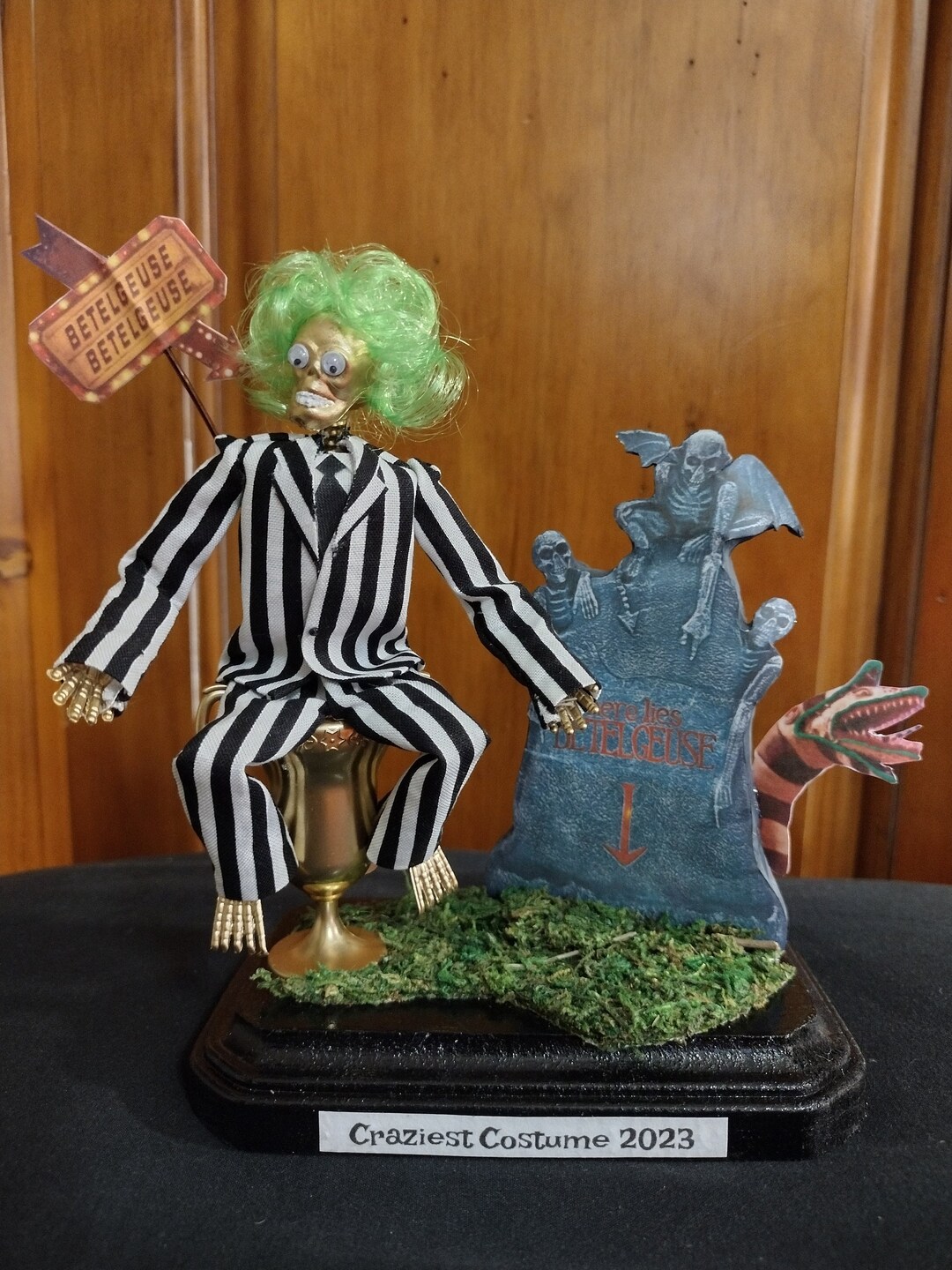 Craziest Costume Halloween Trophy - Etsy