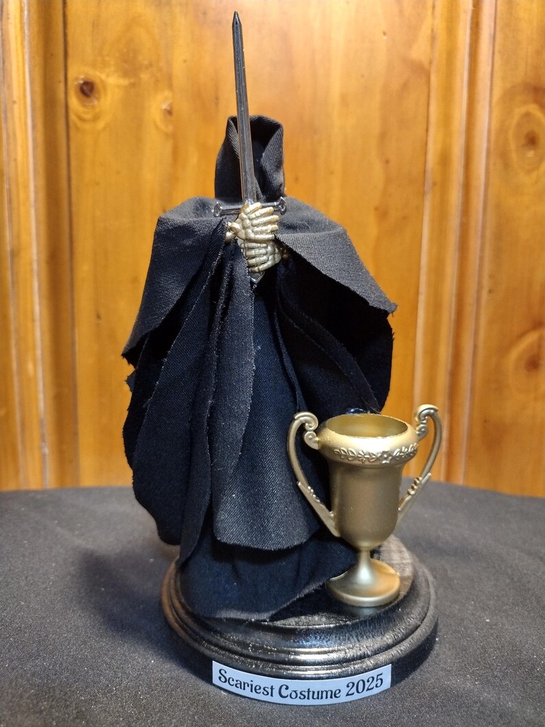 Scariest Costume Halloween Trophy - Etsy