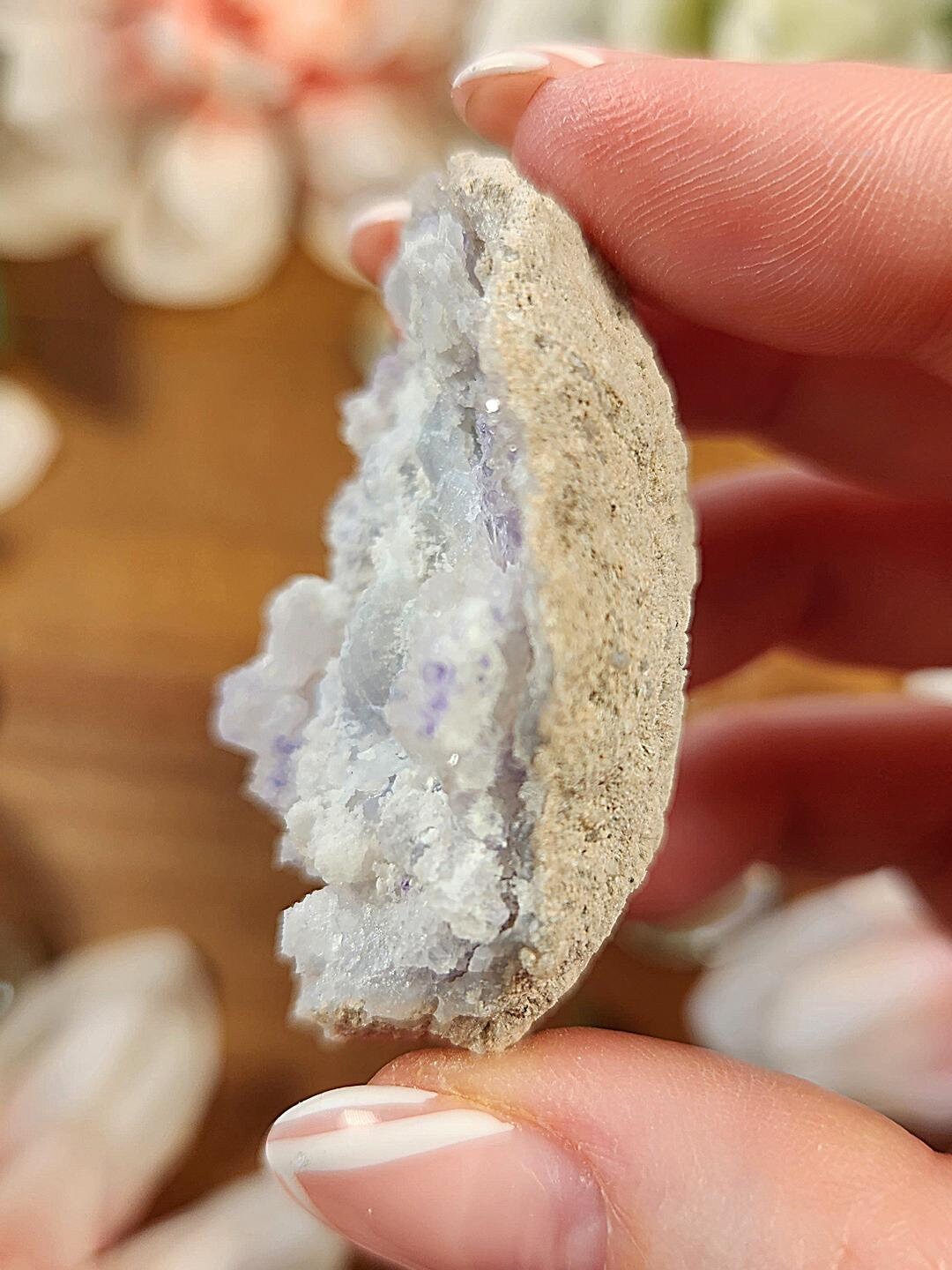 GORGEOUS Spirit Flower Geode Z - Etsy