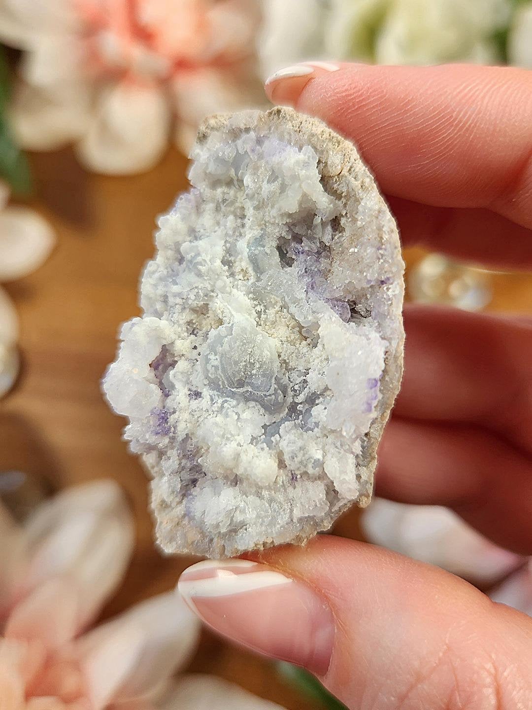 GORGEOUS Spirit Flower Geode Z - Etsy