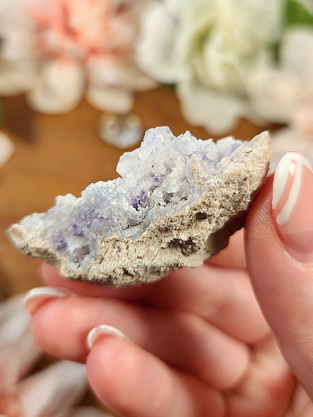 GORGEOUS Spirit Flower Geode Z - Etsy