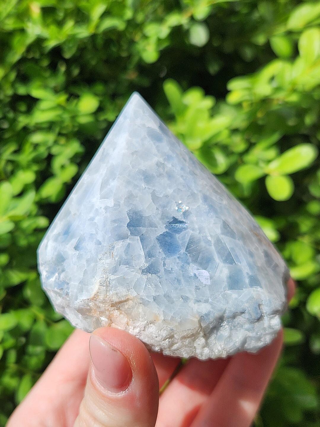 BEAUTIFUL Blue Calcite Top Polish Crystal A - Calming Energy ...