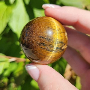 BEAUTIFUL Tiger Eye Sphere - Etsy
