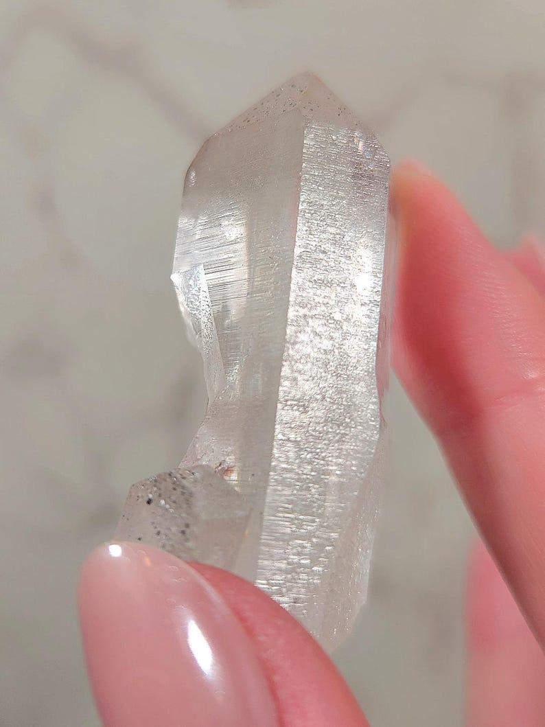 SPARKLY ANATASE POINT Himalayan Quartz Crystal N - Etsy