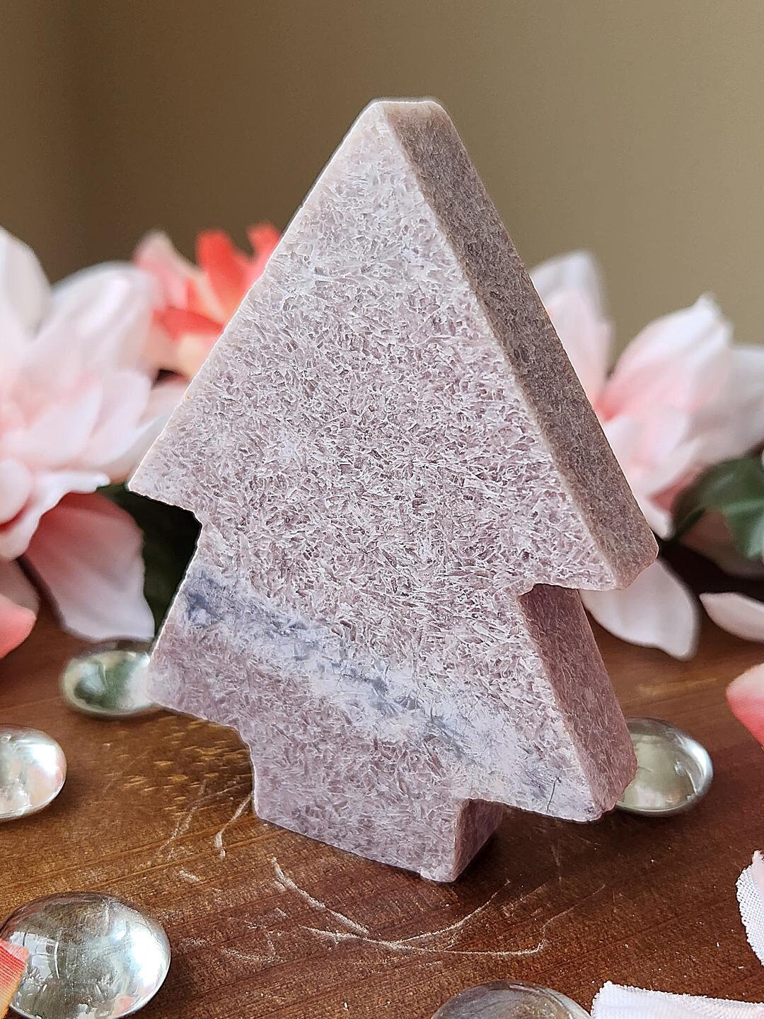 BEAUTIFUL MOODY MAUVE Brazilian Pink Amethyst Christmas Tree Crystal - Etsy