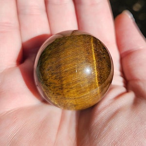 BEAUTIFUL Tiger Eye Sphere - Etsy