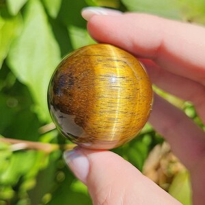 BEAUTIFUL Tiger Eye Sphere - Etsy