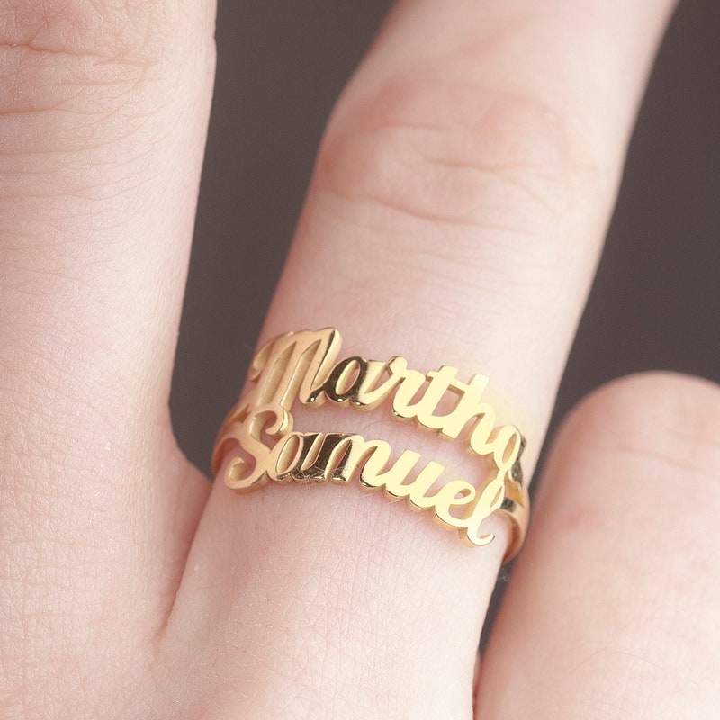 Name Ring - Etsy
