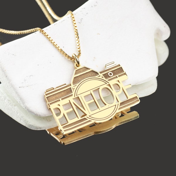 Camera Necklace - Etsy