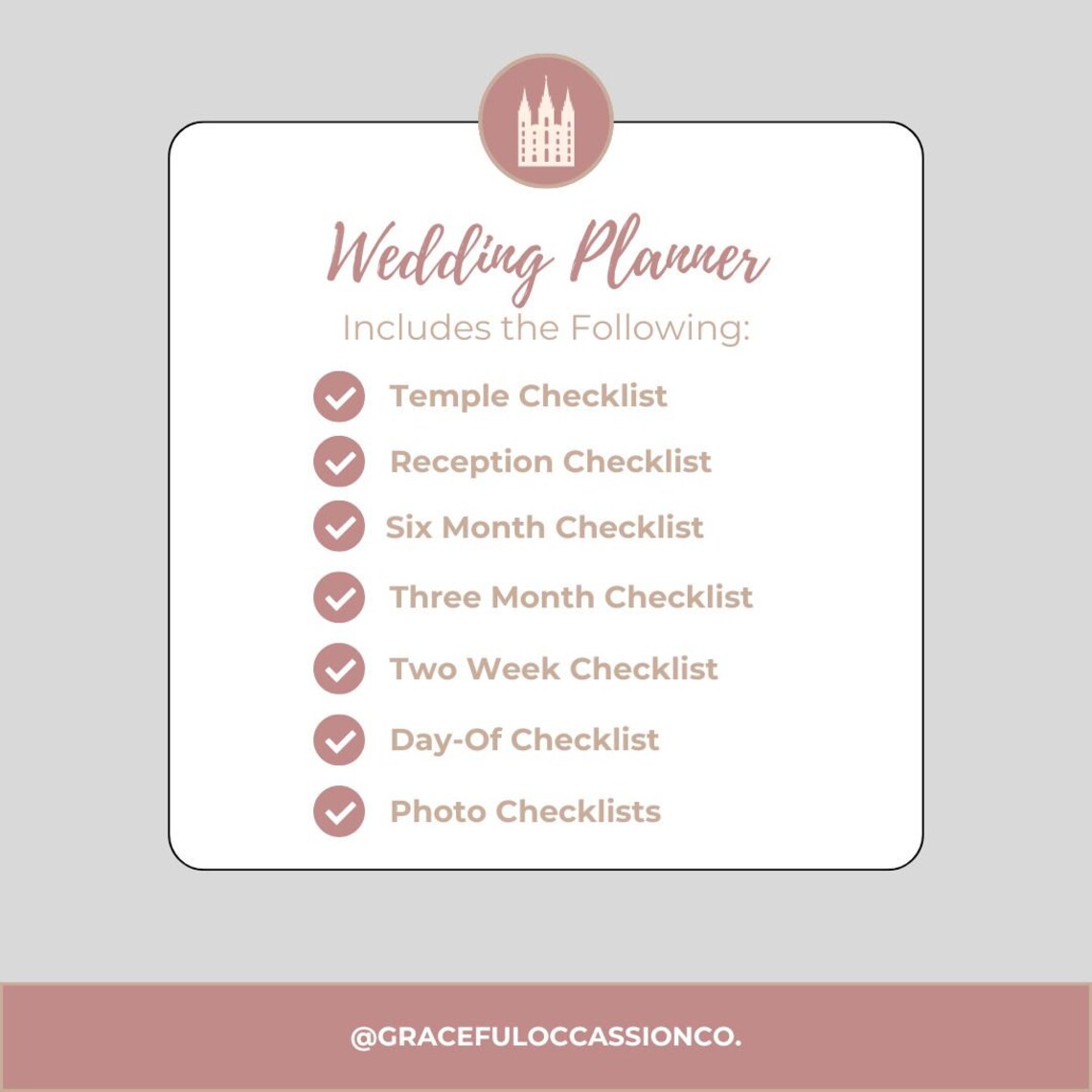 LDS Wedding Checklist for Modern Latter-day Saint Brides - Temple ...