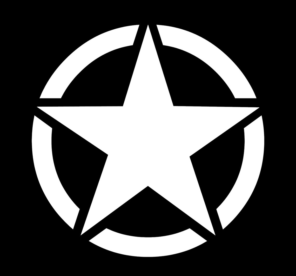 Army Star DECAL/STICKER Buy 2 Get One Free - Etsy