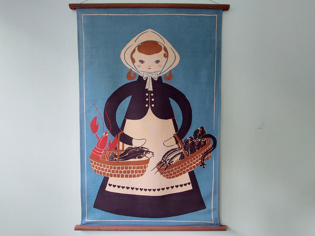 MCM Vintage Jangaard Wall Hanging! Denmark, 70s. - Etsy