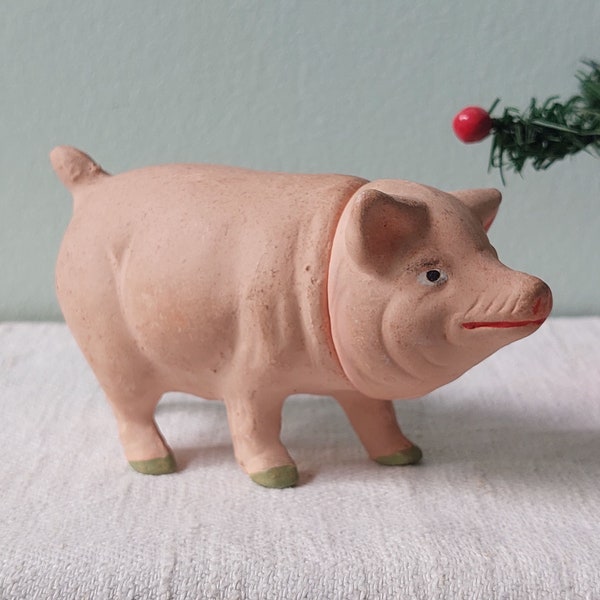 Antique Pig Figurines - Etsy
