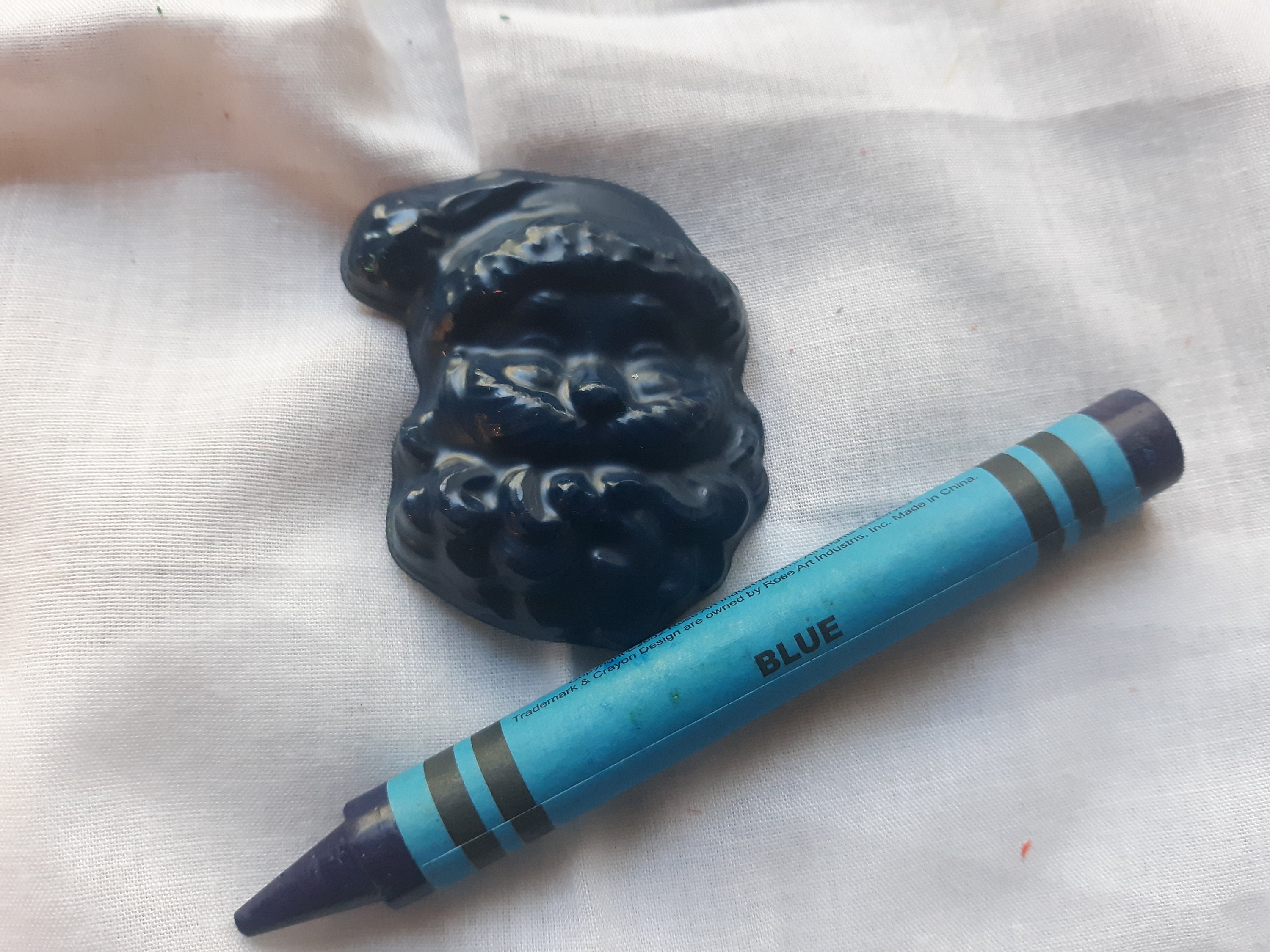 Santa Shaped Crayons, Shaped Crayons, Rainbow Crayons, Upcycled Crayons ...