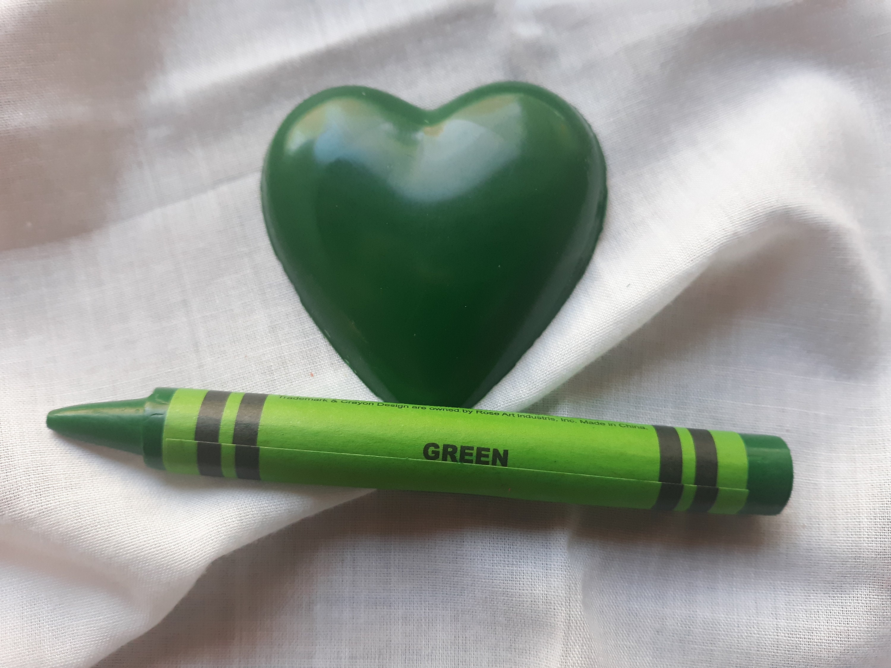 Heart Shaped Crayons, Shaped Crayons, Rainbow Crayons, Upcycled Crayons ...