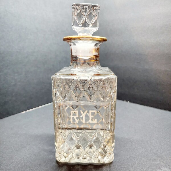 Mid Century Decanter - Etsy