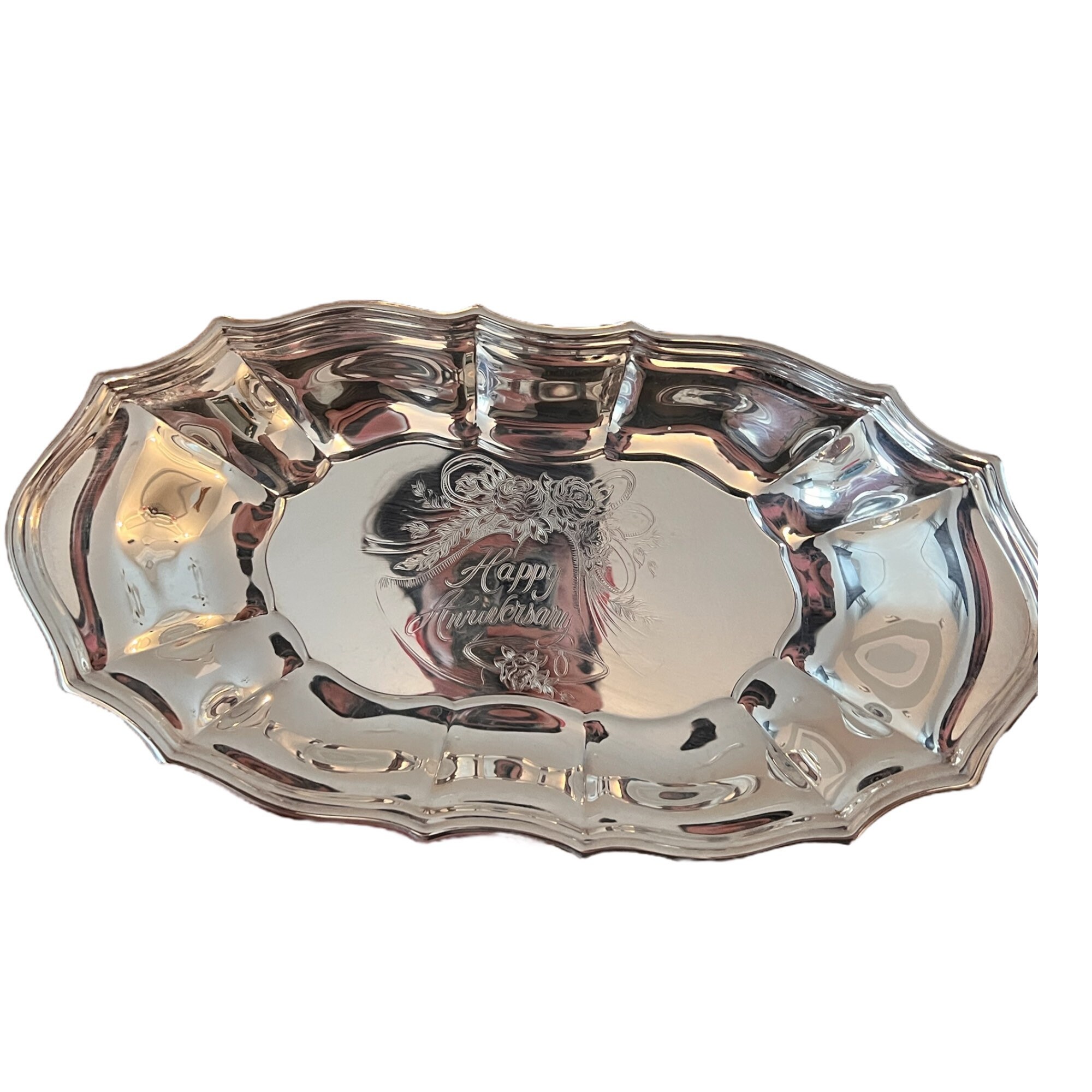 Silver Anniversary Tray - King Plated, Made in Canada - Etsy
