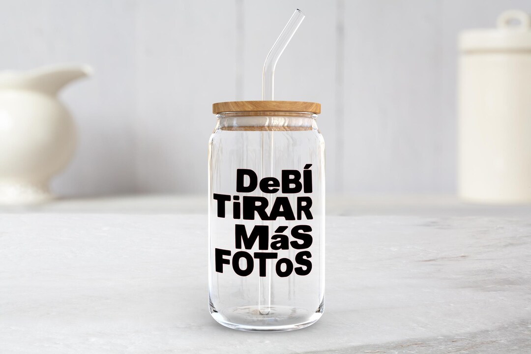 Bad Bunny Debi Tirar Mas Fotos Bad Bunny Inspired Glassware Gift for ...