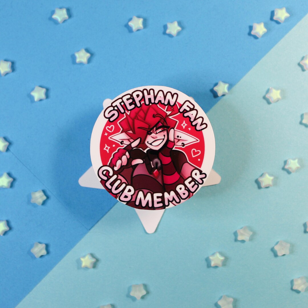 Stephan Fan Club Member Sticker [original Character Waterproof Sticker ...