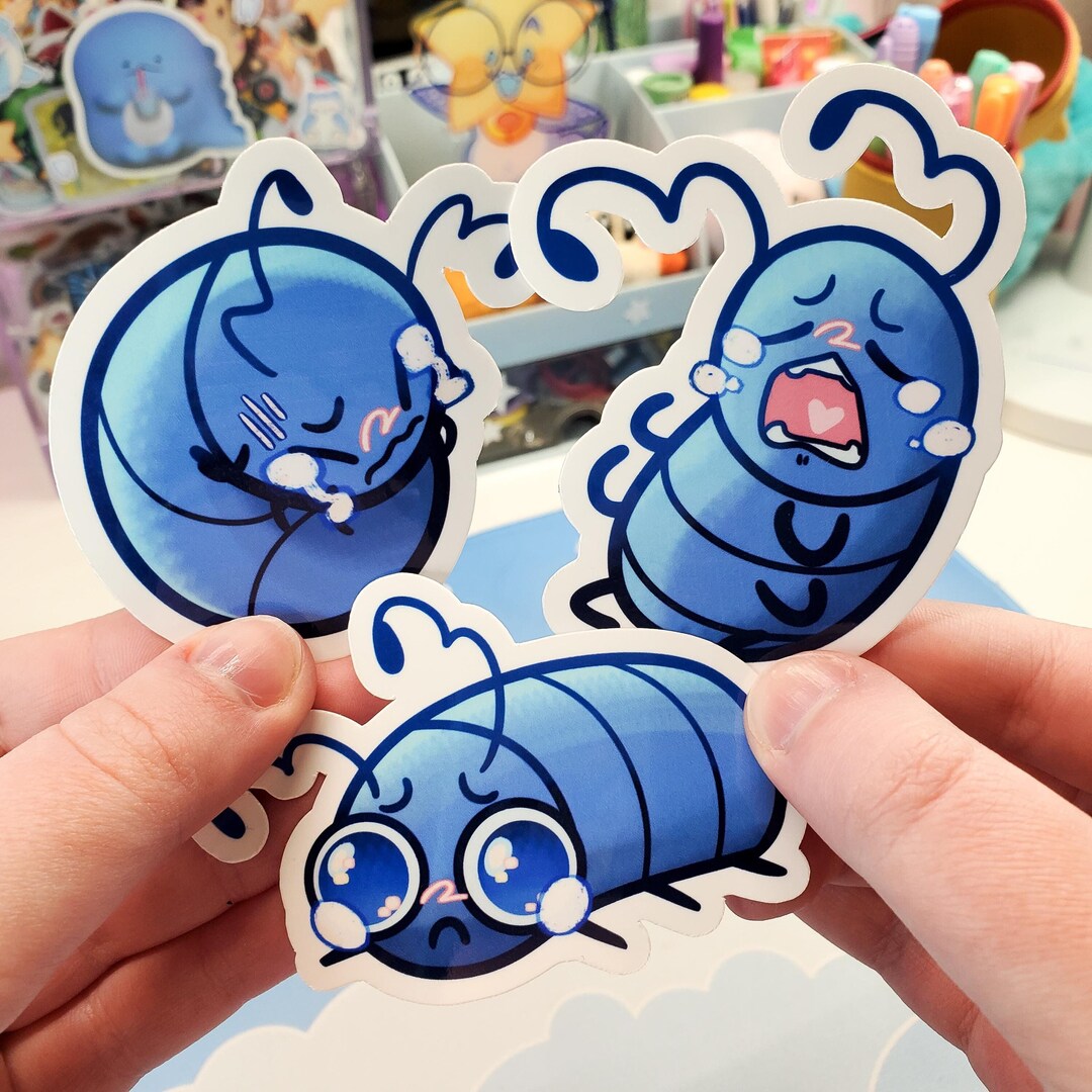 Sad Bug Sticker Set [waterproof Sad Bug Stickers] - Etsy