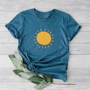 Boho Sun Shirt, Boho Shirt, Cute Sun Shirt, Mystical Shirts, Celestial ...
