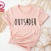 Outsider Sweatshirt, Nature Shirt, Outdoor Enthusiast, Hiking Shirt ...