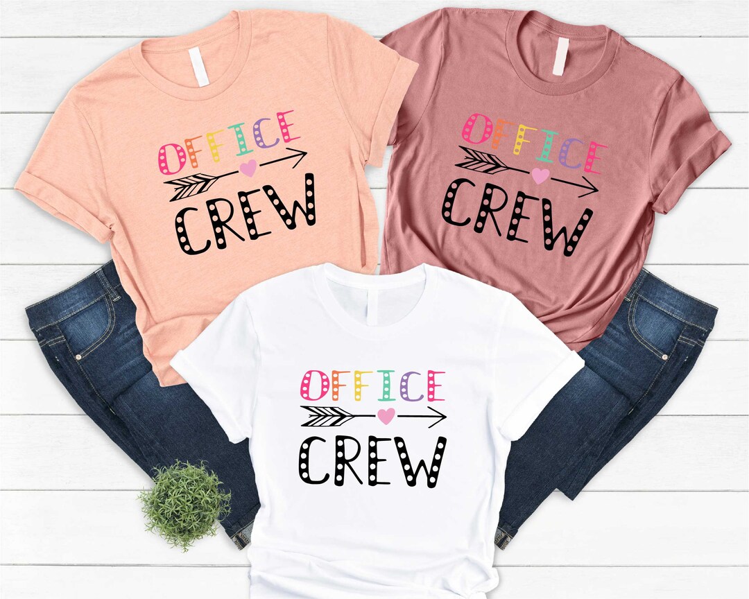 Office Crew Shirts, Coworker Shirt, Office Staff Shirt, Administrative ...