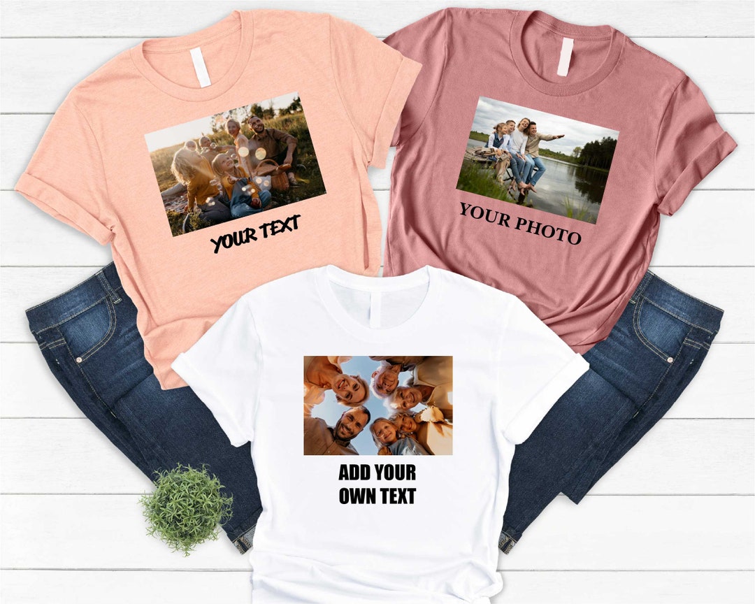 Photo Shirt, Custom Shirt With Photo, Custom Photo Shirt, Custom T ...