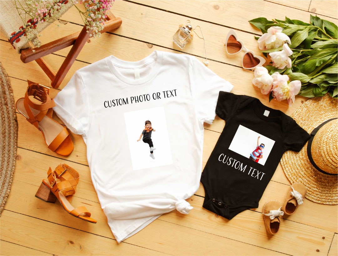 Custom Shirt, Custom T-shirt,custom Photo Shirt,personalized Shirt ...