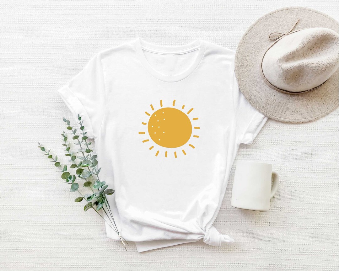 Boho Sun Shirt, Boho Shirt, Cute Sun Shirt, Mystical Shirts, Celestial ...