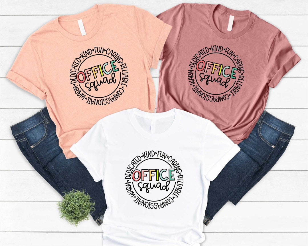 Office Staff Shirts, Coworker Gift, Office Squad Shirt, Administrative ...