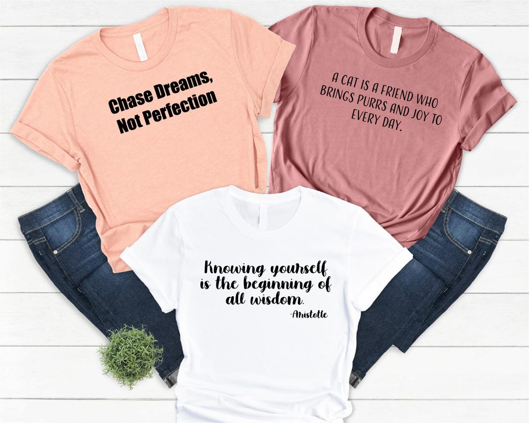 Custom Text Shirt, Personalized Custom Shirt, Customize Your Own Shirt ...