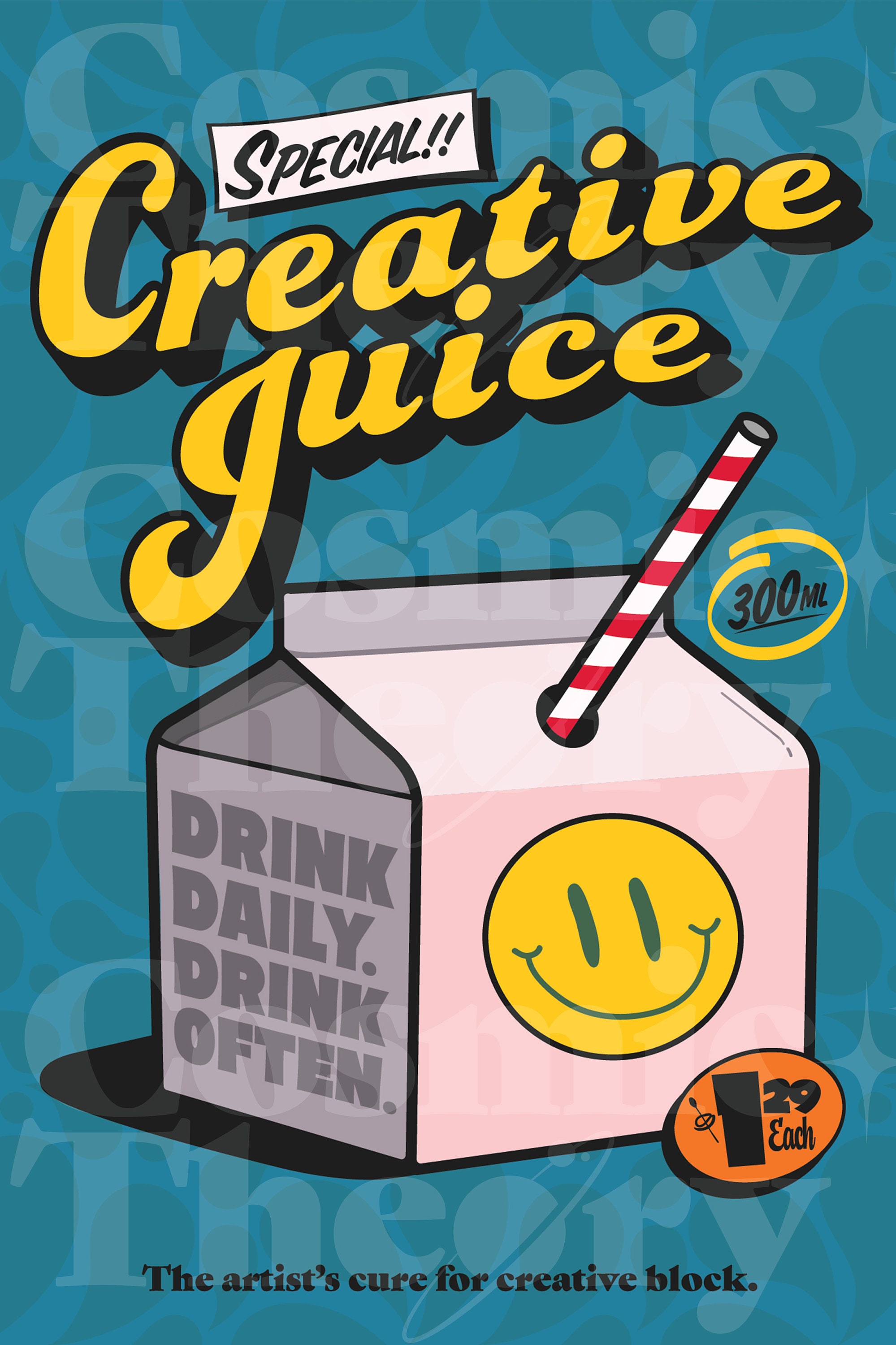 Creative Juice Retro Wall Art Retro Quote Wall Print Digital - Etsy