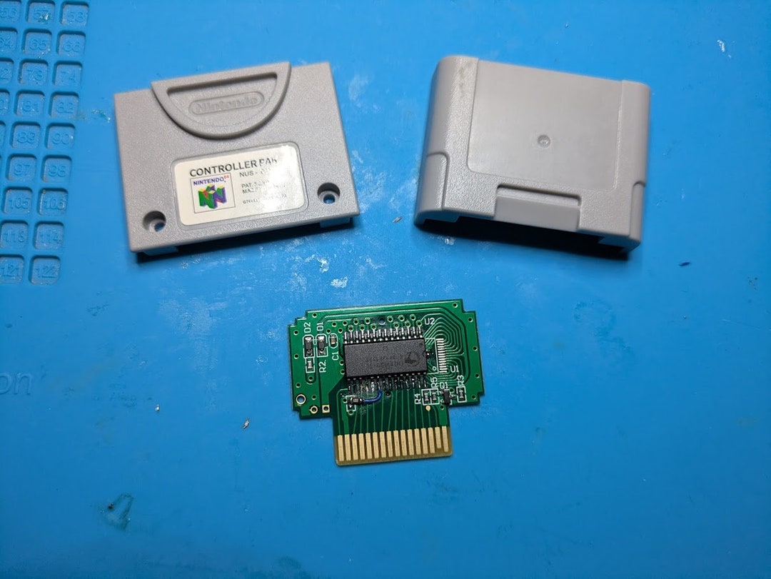 Nintendo 64 - N64 - 3rd Party Controller Pak - Memory Pak - FRAM ...