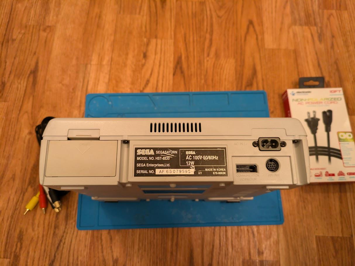 Sega Saturn - Model 2 - FRAM Upgraded - Etsy