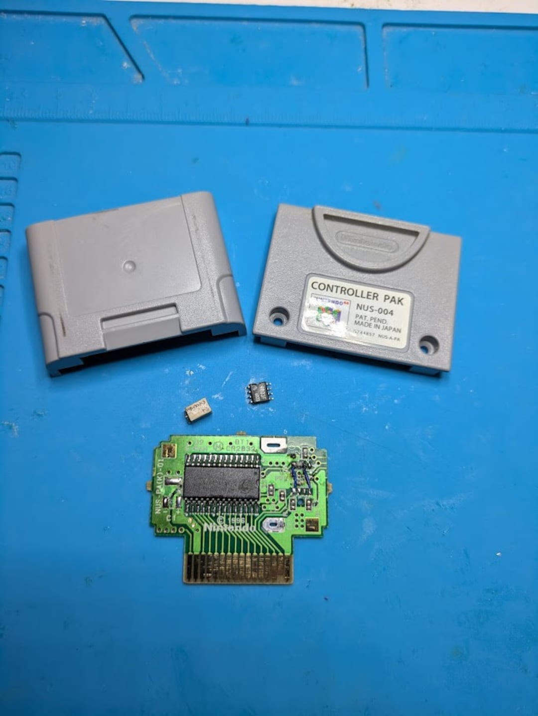 Genuine Nintendo 64 - N64 - Genuine Controller Pak - FRAM Upgraded - Etsy