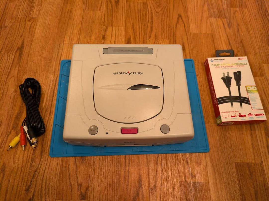 Sega Saturn - Model 2 - FRAM Upgraded - Etsy