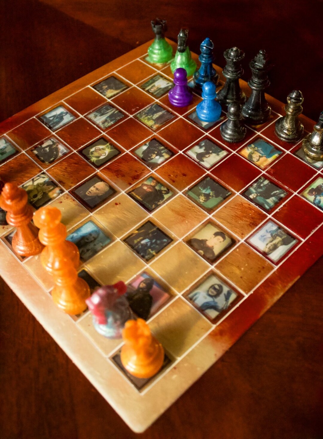 Custom/personalized Chess Board - Etsy