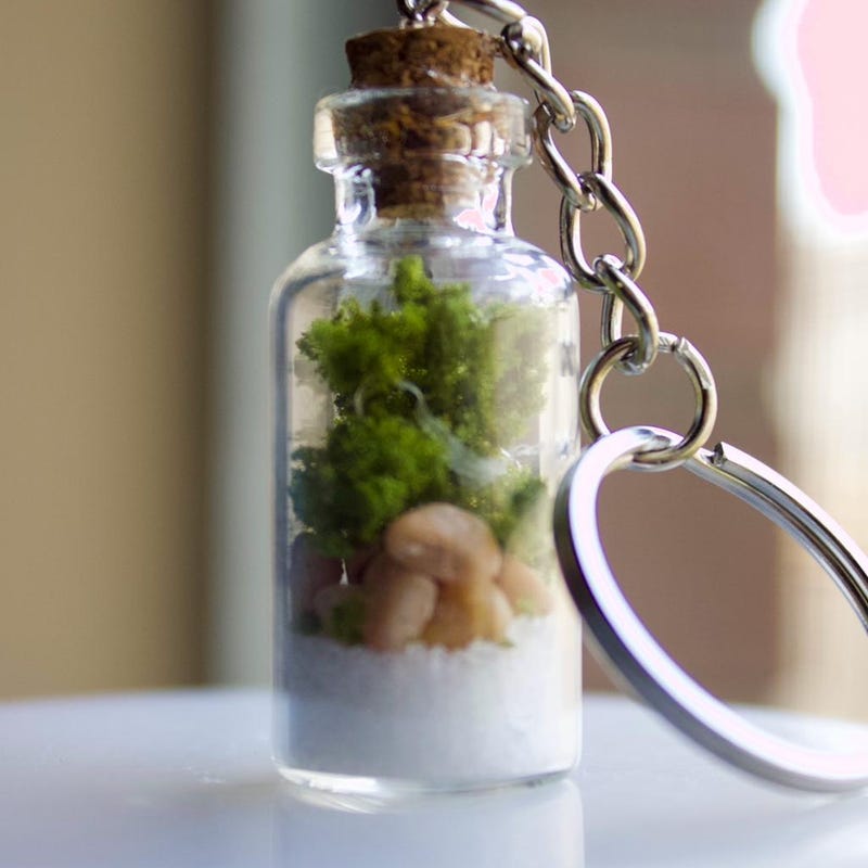 Nature Keychain - Etsy