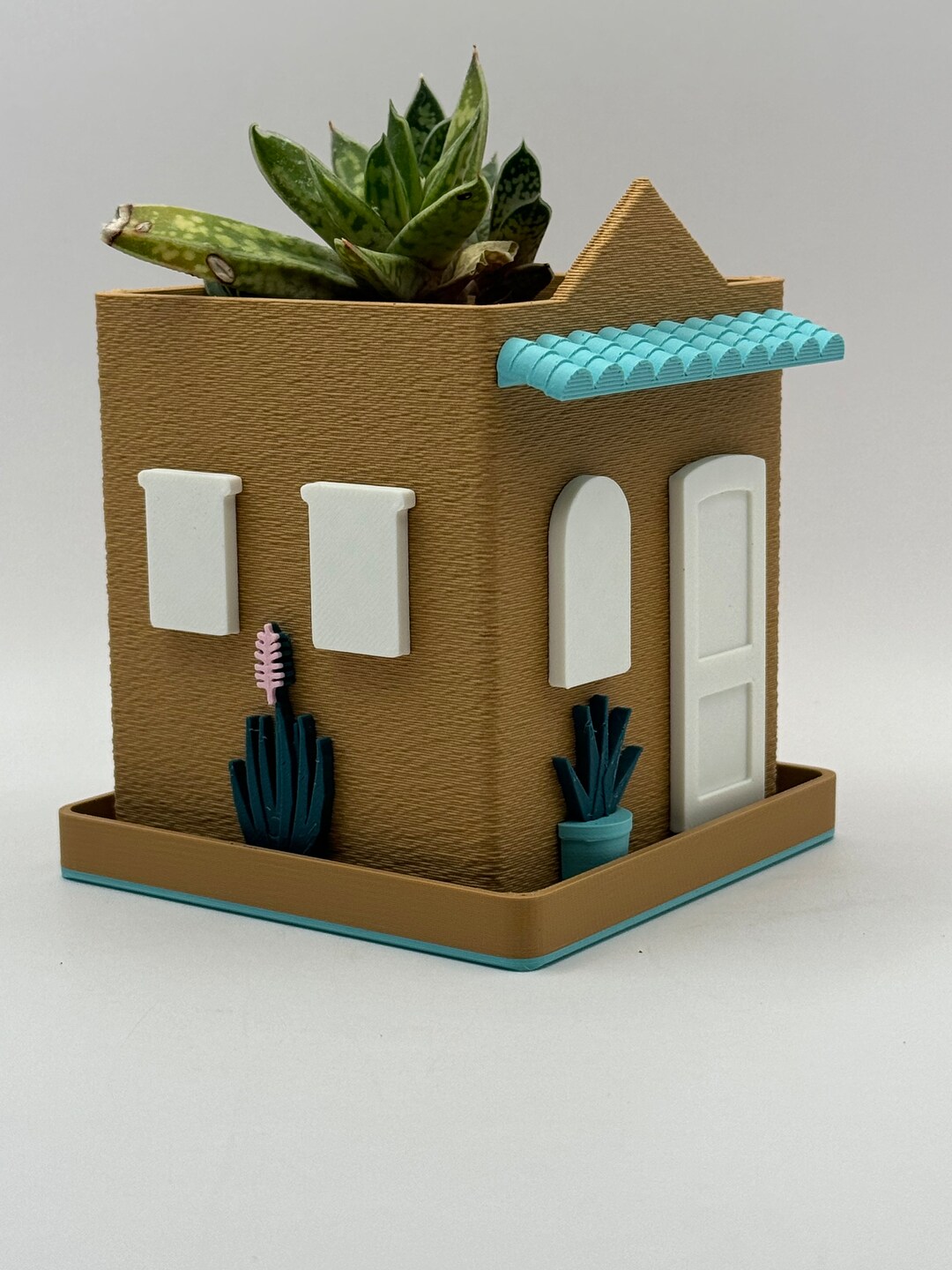 3" Tan Southwest Casita Planter - Etsy