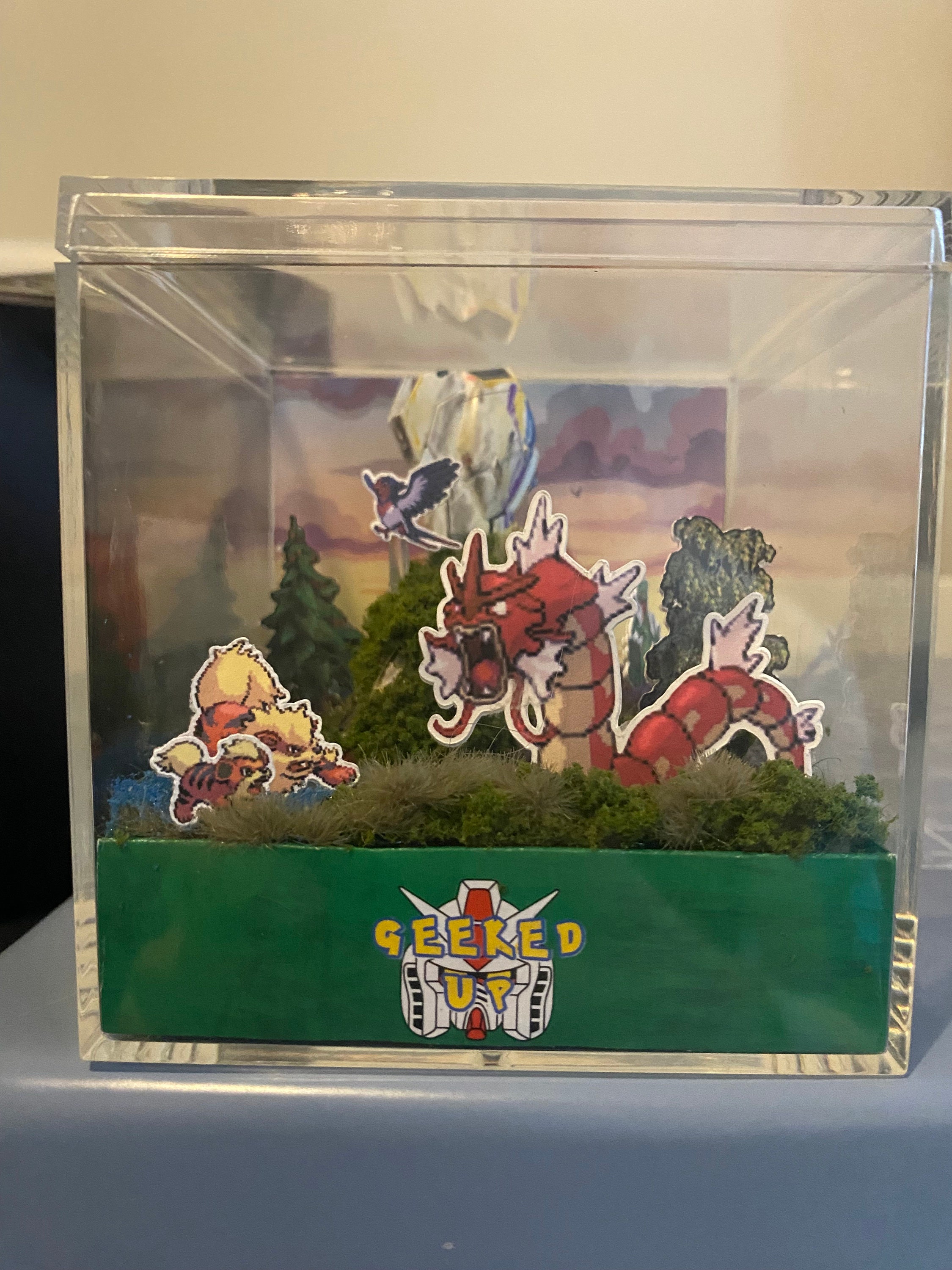 3D Diorama, Crystal Diorama Cube, Unique Gift for Gamers - Etsy
