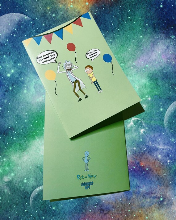 Cartoon Theme Birthday Cards - Etsy