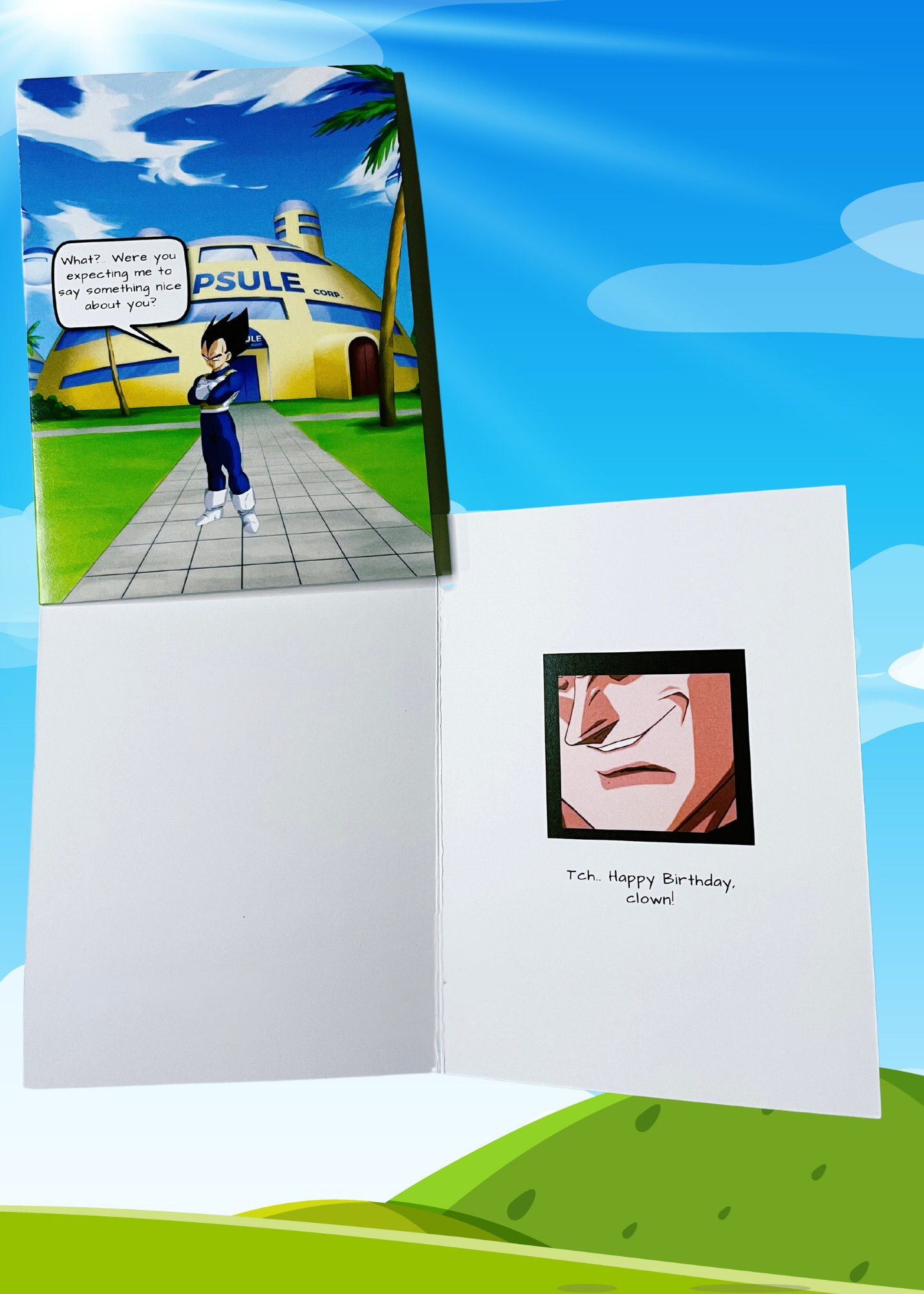 Anime Themed Birthday Cards - Etsy
