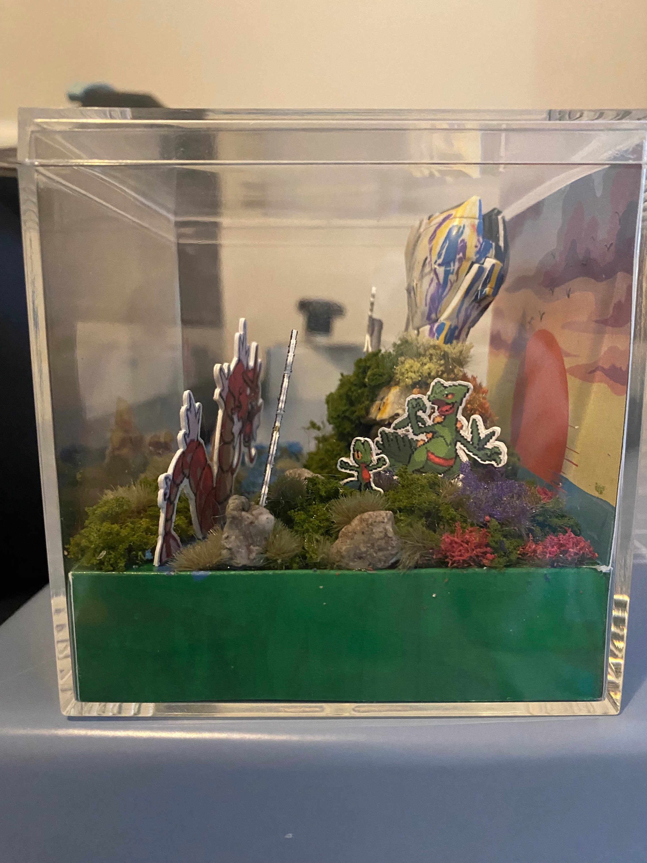 3D Diorama, Crystal Diorama Cube, Unique Gift for Gamers - Etsy