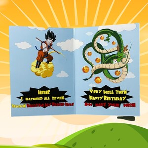 Anime Themed Birthday Cards - Etsy